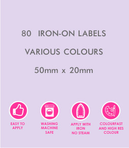 ItsMine Labels - Iron Ons