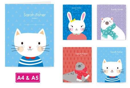 ItsMine Products - School Labels - Sticky Book Covers