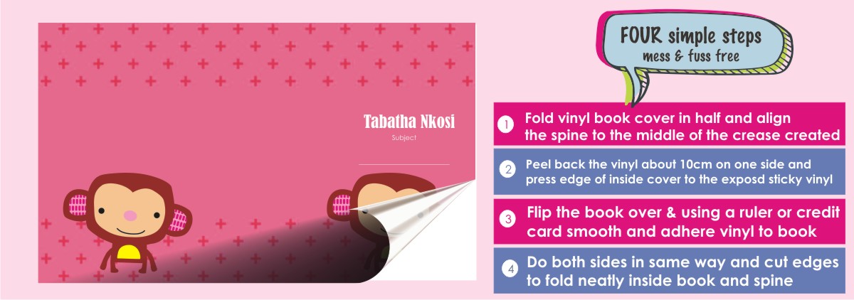 ItsMine Products - School Labels - Sticky Book Covers